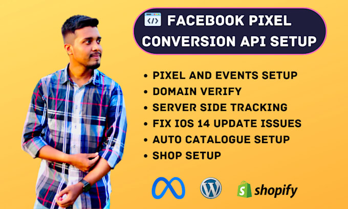 Setup facebook pixel ios 14 update conversion api,google analytics,tag ...