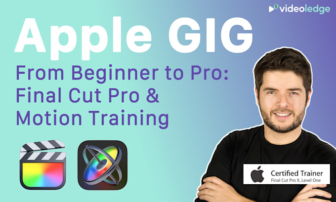 Teach final cut, i am a certified apple trainer by Gestrelado | Fiverr