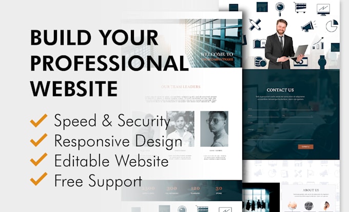 Build, design and customize professional wordpress website by Atriutomo ...