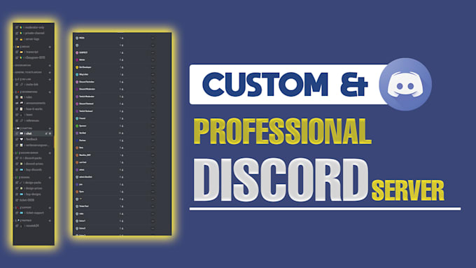 Do offer discord servers by Kwdbuilding | Fiverr
