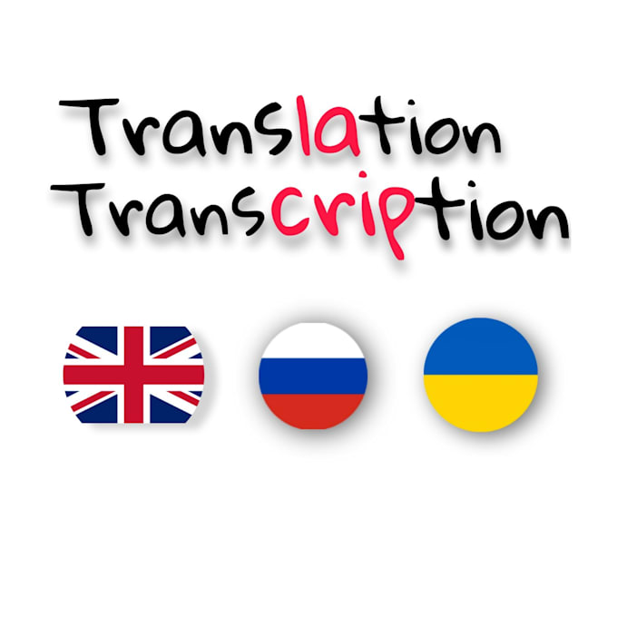 Transcript audio to text from english, ukrainian and russian by ...