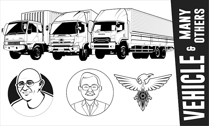 Draw your photo into line art by Creativeart133 | Fiverr