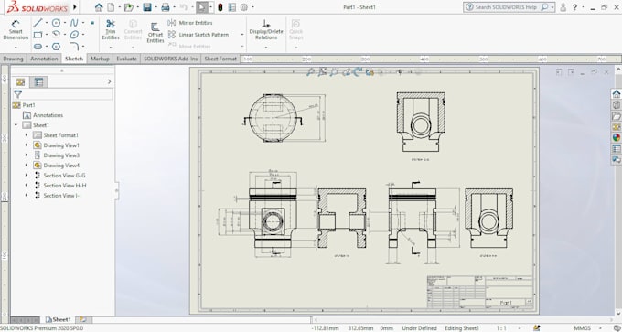 Design mechanical 3d model in solidworks by Awais_frelancer | Fiverr