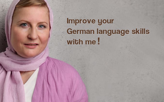 Help improving your speaking skills in german language by Kristinamira ...