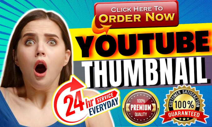 Design high quality of premium youtube thumbnails by Graphic_5design ...