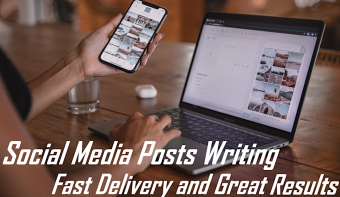 Provide professional and engaging social media posts for your brand by ...