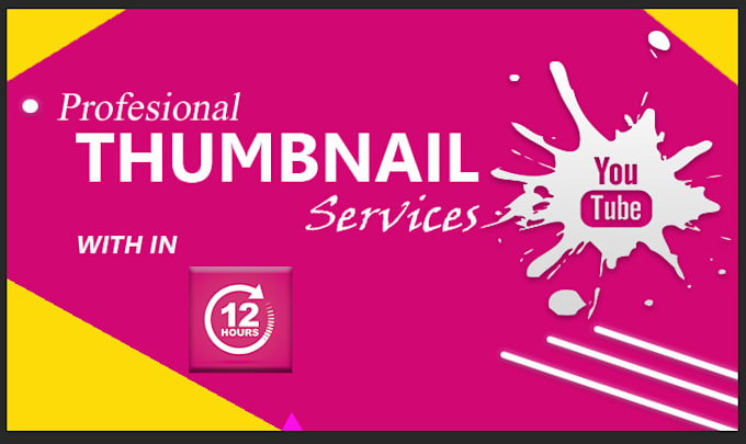 Create youtube thumbnail with amazing quality in 2 hour by Dilnawaz0 ...