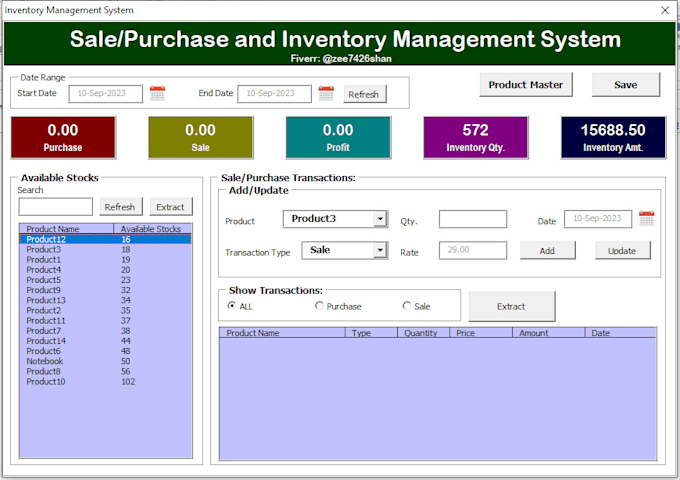 Install advance pos accounting track stock inventory software maintain ...
