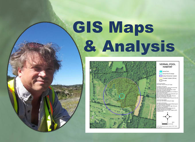 Create beautiful maps and provide great gis analysis by Enviro_gig | Fiverr