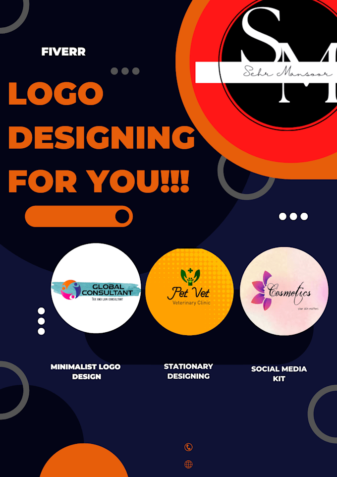 Create 6 minimalist logo designs in just 24 hours by Sm21622 | Fiverr