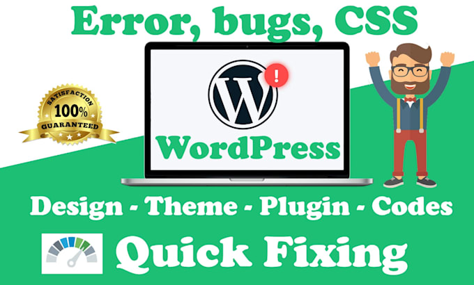 Fix wordpress issues, customizations or bugs within 24 hours by Muhammadowais19 | Fiverr