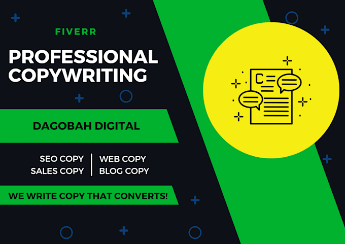 Deliver on all your copywriting needs by Dagobahdigital | Fiverr