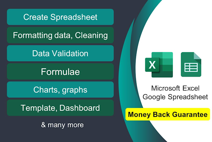 Do microsoft excel and google spreadsheet create, formatting by Fahimahamed466 | Fiverr