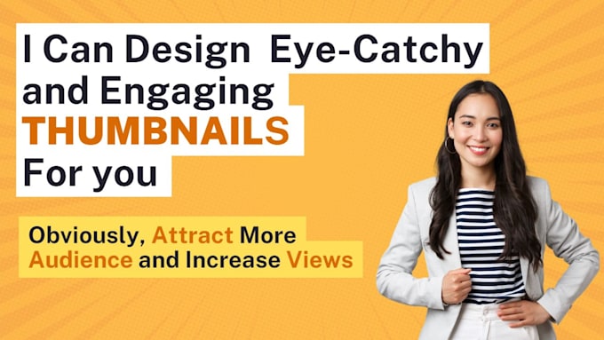 Make eye catching and informative thumbnails, banners, cover post and ...