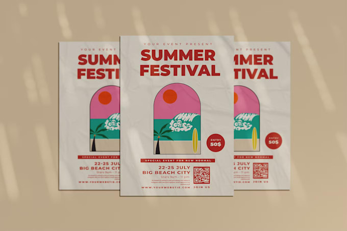 Create a unique flyer for your event by Joalba | Fiverr