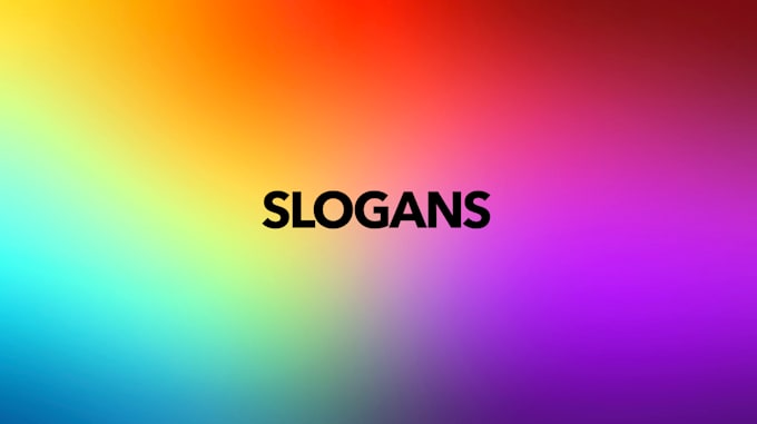 Create 40 usefull and original slogans by Icsevilla | Fiverr
