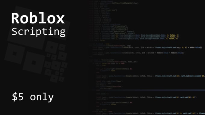 Help You In Scripting A Roblox Game By Trashex Fiverr