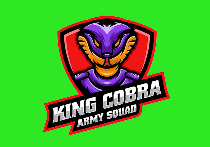 Make a high quality king cobra logo for you with new concept by Leo ...