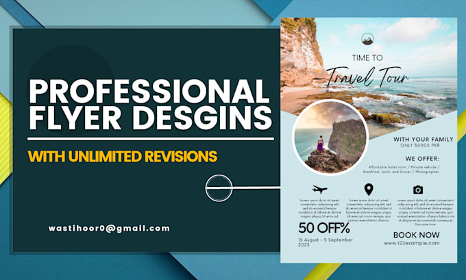 Design perfect flyer for you by Aliwasti786 | Fiverr