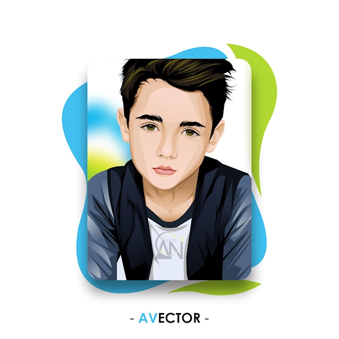 Draw awesome cartoon vector portrait from your photo by Indraandarun ...