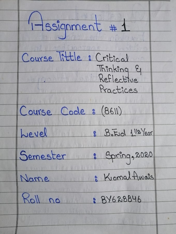 Perfectly handwrite documents letters with my beautiful handwriting by ...