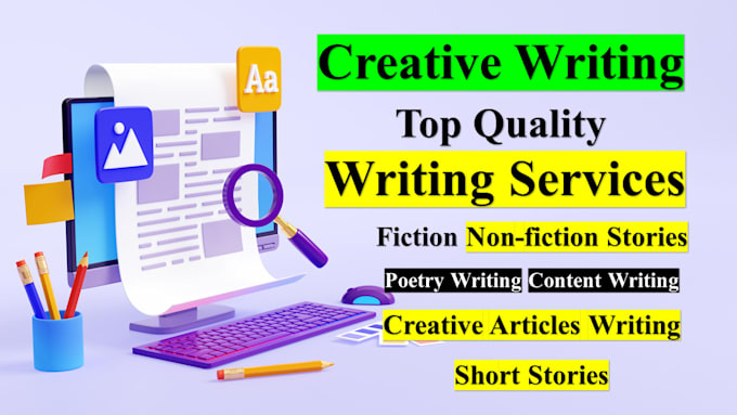 Top quality creative writing and content writing services by ...