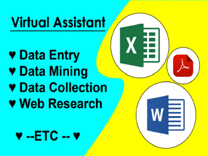 Do accurate data entry, copy paste, typing by Dataenrtypro | Fiverr