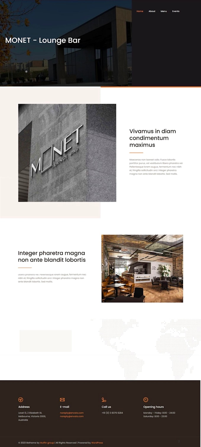 Design a website using html css by Oranolidd | Fiverr