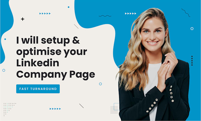Setup and optimise your company linkedin profile by Kirnickmedia | Fiverr