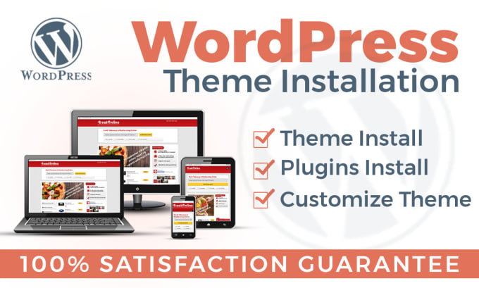 Install Wordpress Setup Also Demo Import Do Customization Landing Page