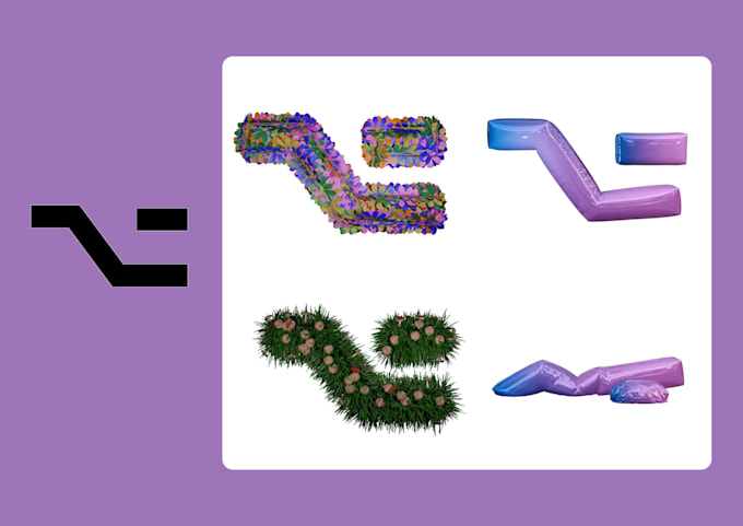 Transform and animate your logo in 3d by Marie_lad | Fiverr