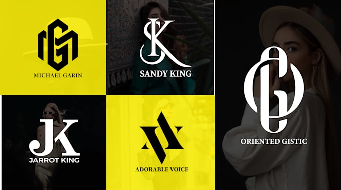 Design initial letters, monogram, fashion, and clothing band logo by ...