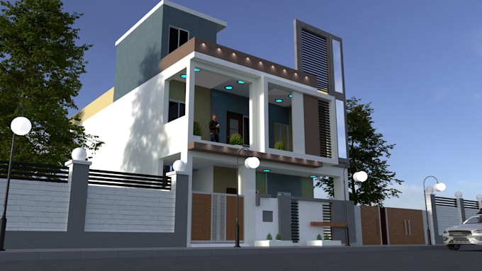 Do your full house planing and making 2d,3d house design by Alhajcad2 ...