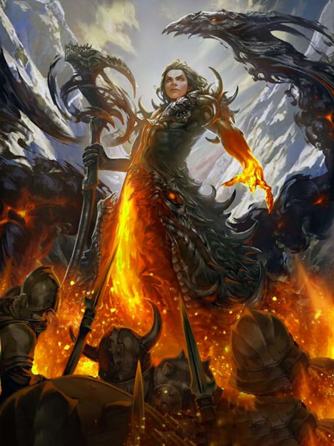 Make a portrait of your dnd character, oc, or avatar by Laazaneo | Fiverr