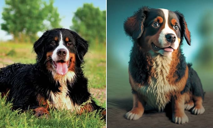 Turn your photos into 3d characters by Eletez | Fiverr