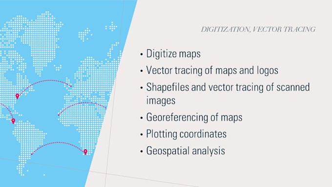 Digitize maps, vector tracing, make and merge shapefiles by ...