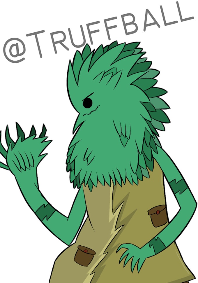 Draw a virtual character design of your choosing by Truffball | Fiverr