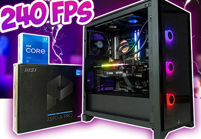 Set up a custom pc according to your budget by Rizzservices | Fiverr
