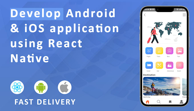 Develop your mobile application using react native by Helix_solution ...