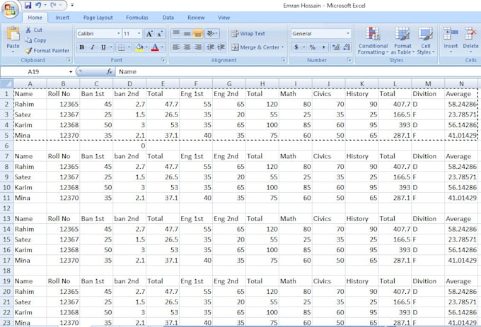 Do copy paste work, data entry, typing work by Sharmin2004 | Fiverr