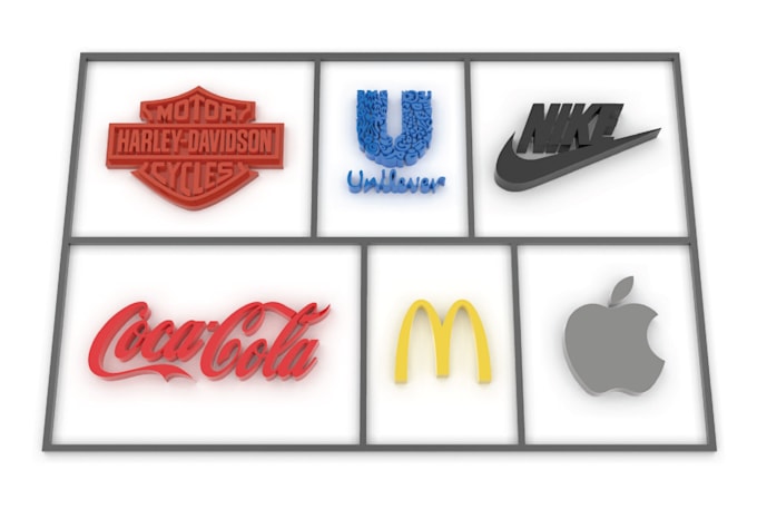 Convert your 2d logo to 3d stl, obj file ready for 3d printing by ...