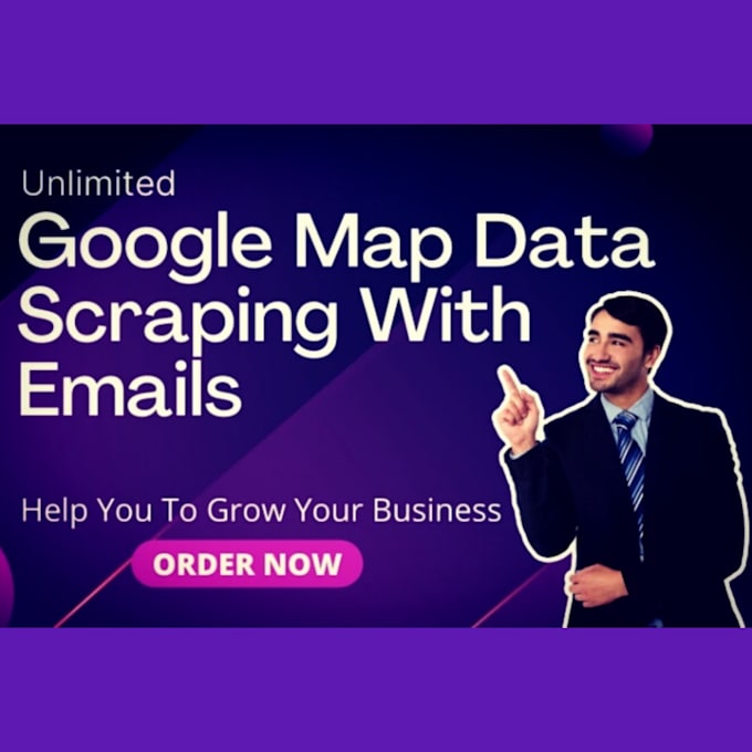 Do google maps data scrapping with emails by Usamasteno | Fiverr