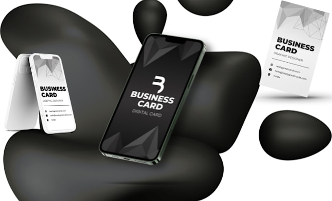 Design clickable digital business card or physical card by ...