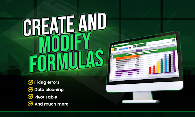 Create or modify advanced excel formulas by Pawelk83 | Fiverr