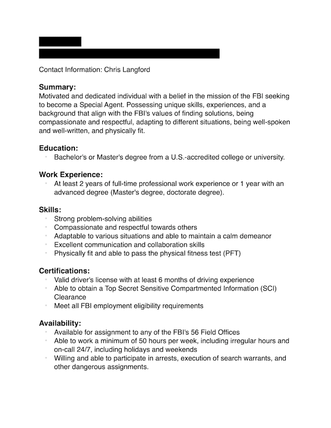 Create a template for a professional resume to suite any job ...