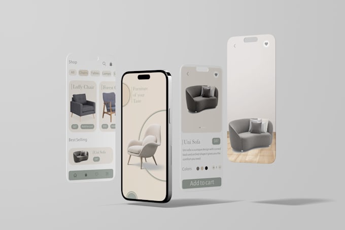 Do creative mobile app ui design by Axx_designs | Fiverr