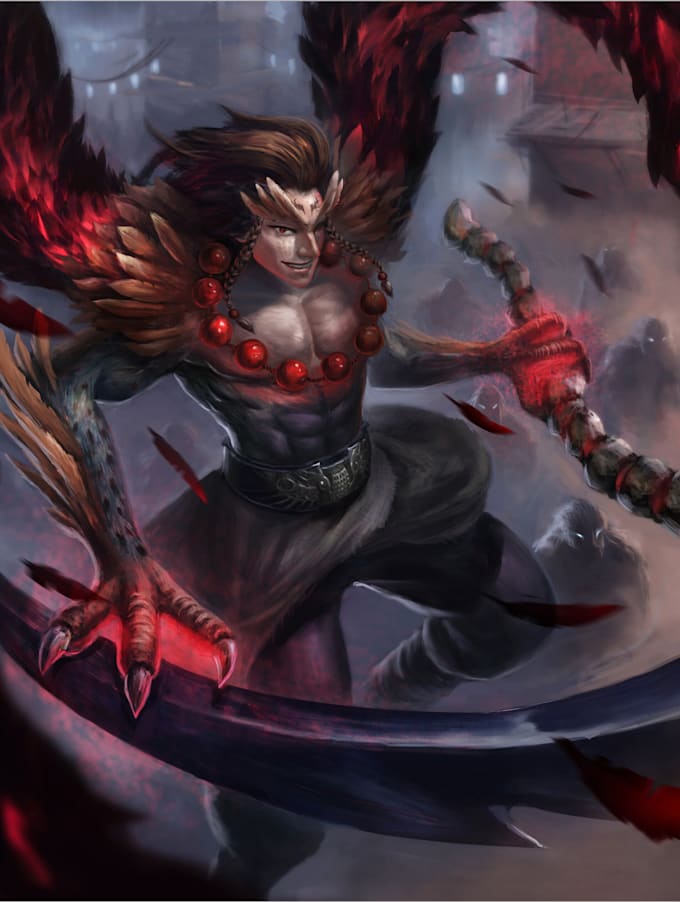 Paint character concept art and illustrations for you by Zillur ...