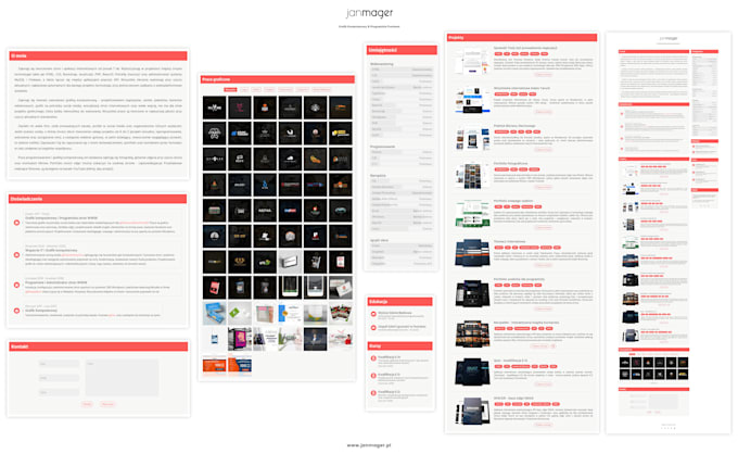 Create personal onepage super light portfolio website by Janmager | Fiverr
