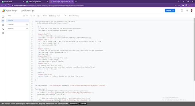 Automate your google sheets for efficient data management and timesaving by Deepeshchandra | Fiverr