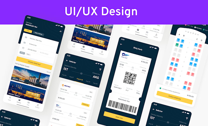 Create Your Mobile App Ui Design By Astaamiye Fiverr